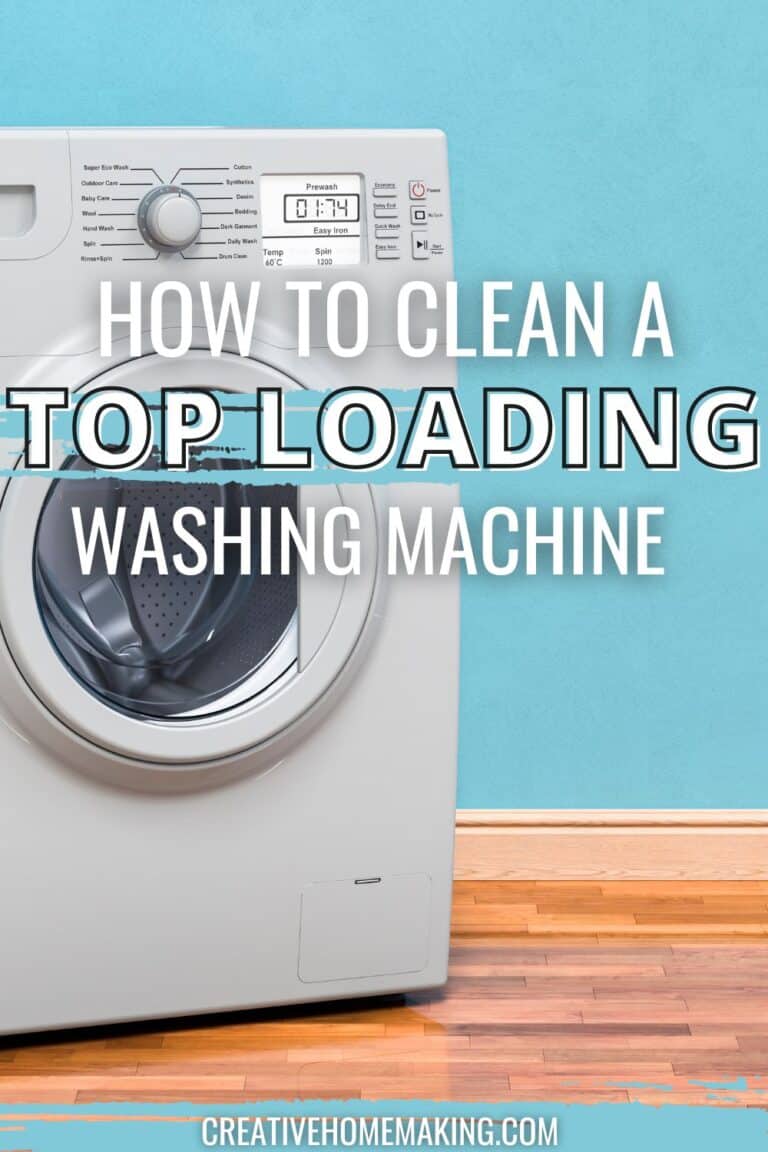 How to Clean a Top Loading Washing Machine: Easy Steps to Keep Your ...