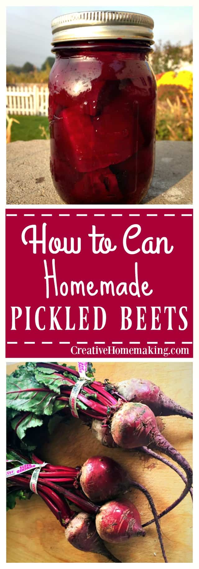 Homemade Canning Recipe: Easy Pickled Beets - Creative Homemaking