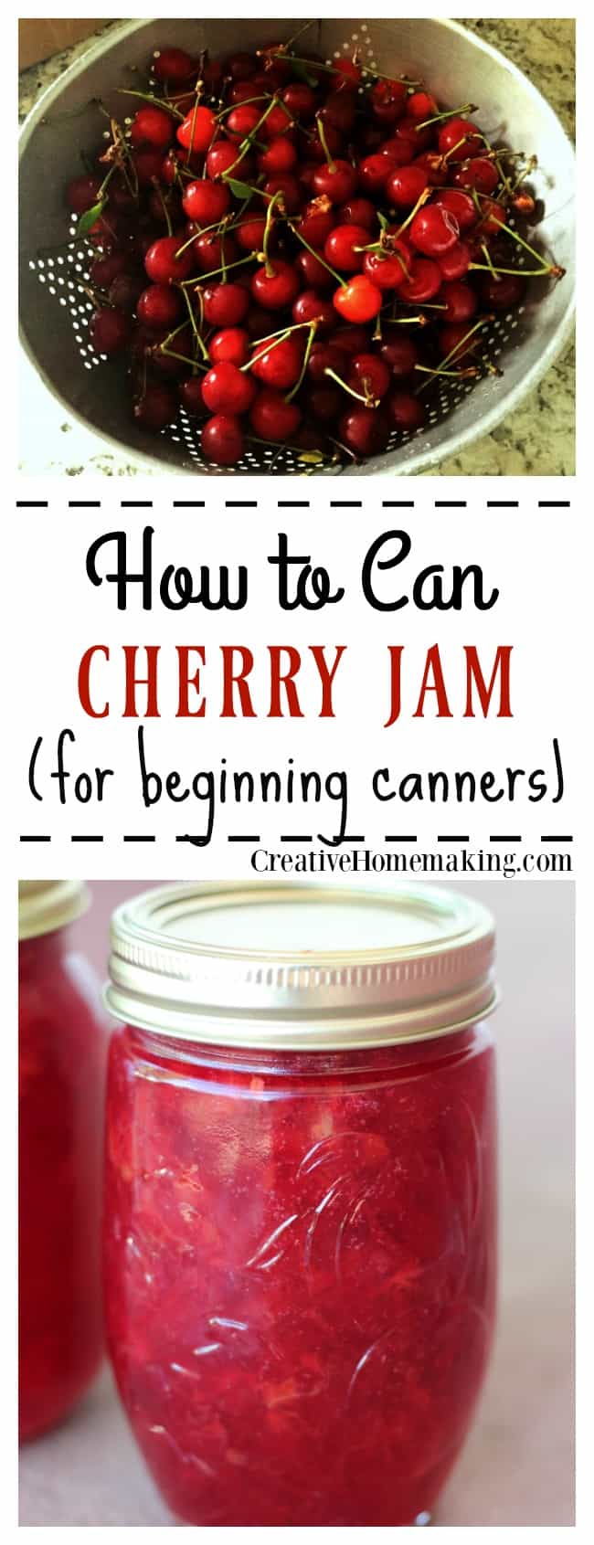 Homemade Cherry Jam: Sweet and Tart Delight in Every Jar! - Creative ...
