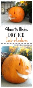 Dry Ice Pumpkin for Halloween - Creative Homemaking