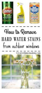 Removing Water Marks from Windows - Creative Homemaking