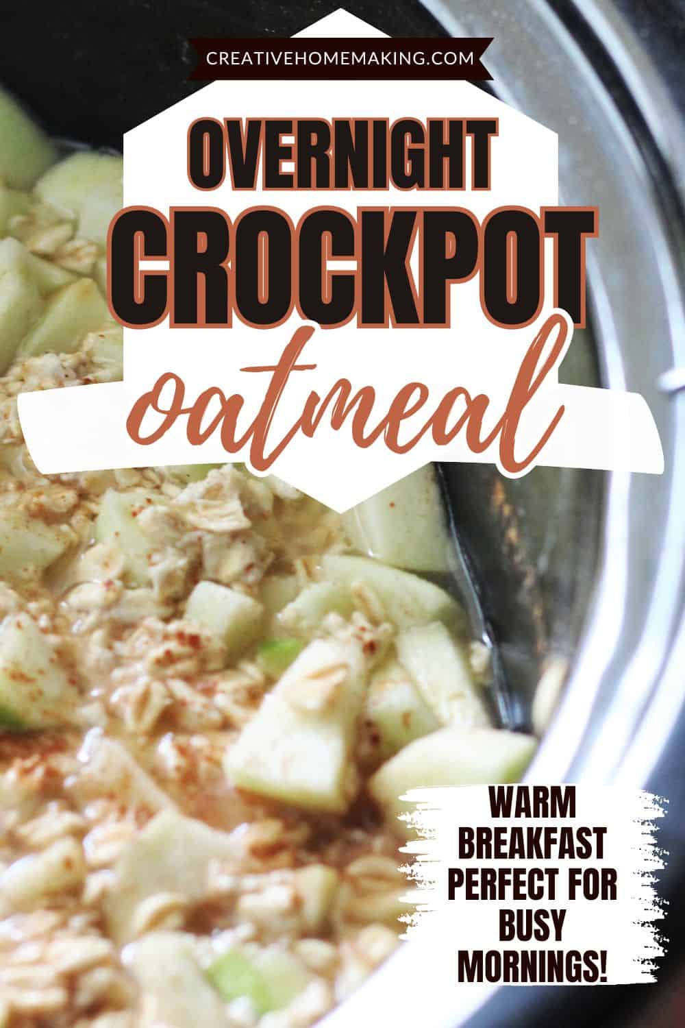 Easy and Delicious Crockpot Oatmeal: A Warm Breakfast for Busy Mornings ...