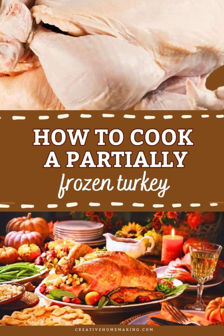 Can You Cook a Turkey Partially Frozen? Find Out the Surprising Answer ...