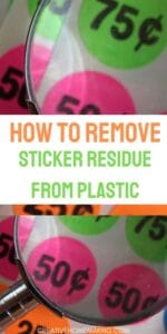 Removing Sticker Residue from Plastic: Easy and Effective Solutions ...