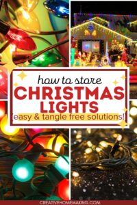 How to Store Christmas Lights: Easy and Tangle-Free Solutions ...