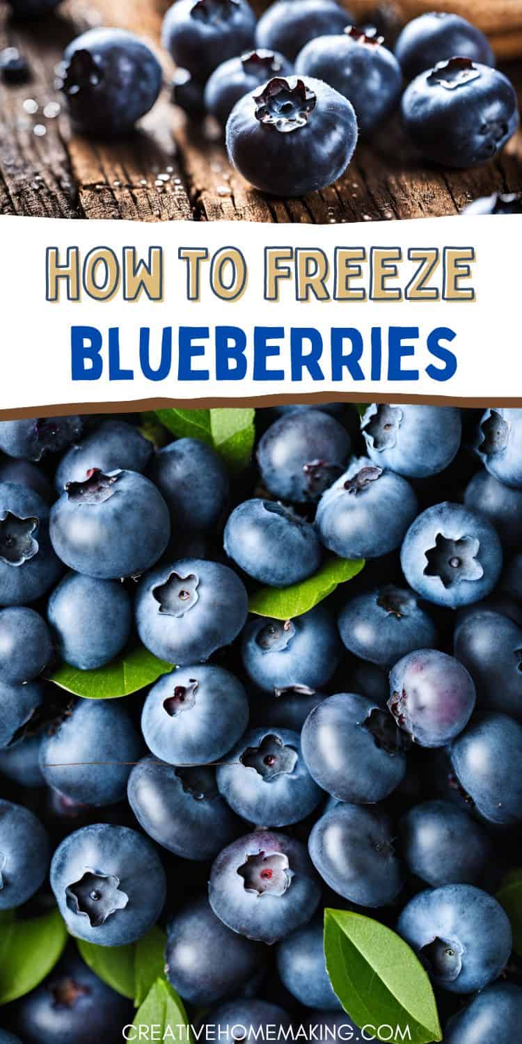 How to Freeze Blueberries: A Simple Guide for Preserving Fresh Berries ...
