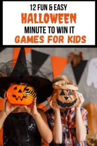 Halloween Minute to Win It Games for Kids for Spooktacular Fun ...