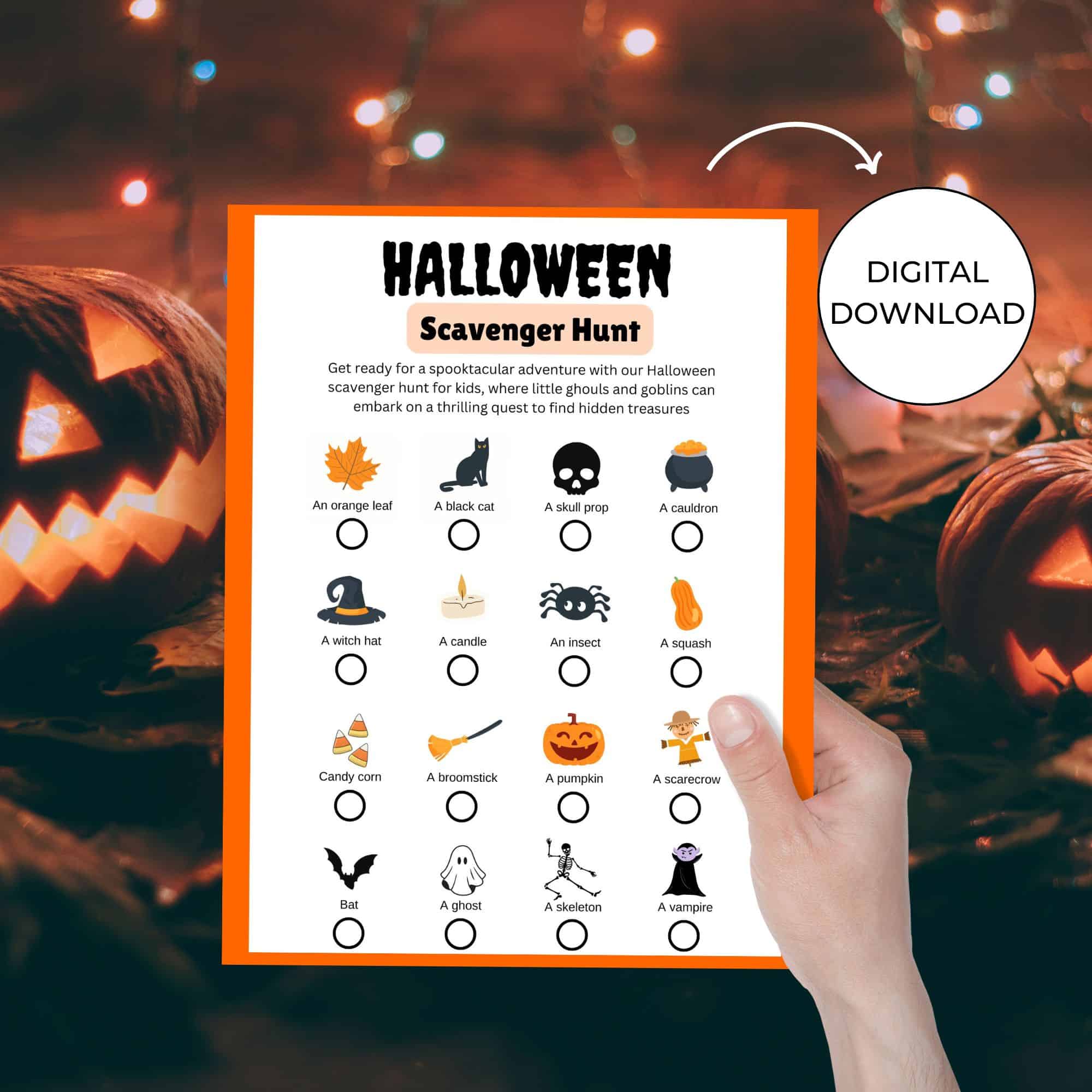 Halloween Scavenger Hunt Ideas for Kids: Fun, Engaging Activities to ...