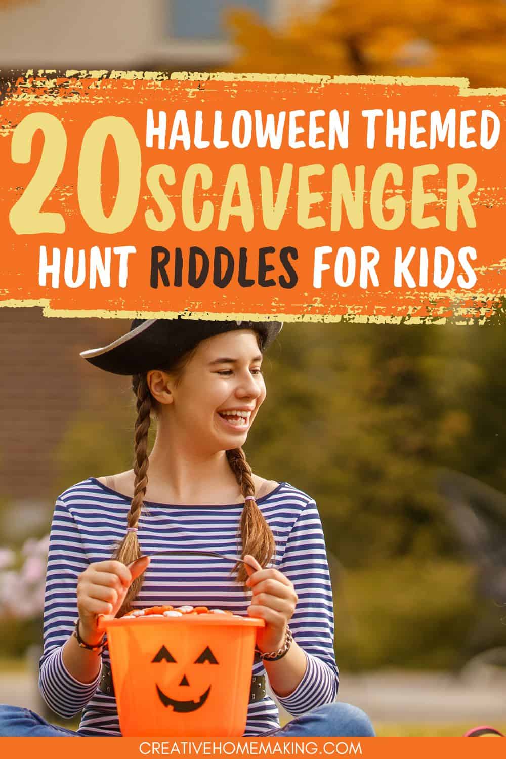 20 Halloween Scavenger Hunt Riddles FOR Spooky Halloween Fun - Creative ...