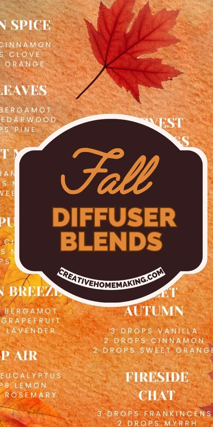 Fall Diffuser Blends: Embrace Cozy Aromas for the Season - Creative ...