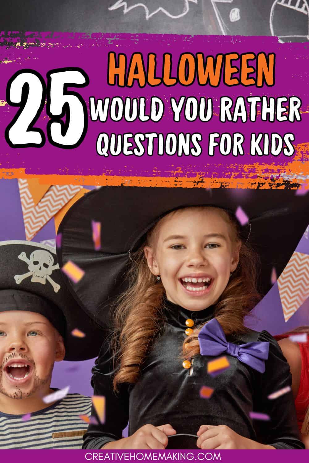 Halloween Would You Rather Game: Spooky Fun for Everyone - Creative ...