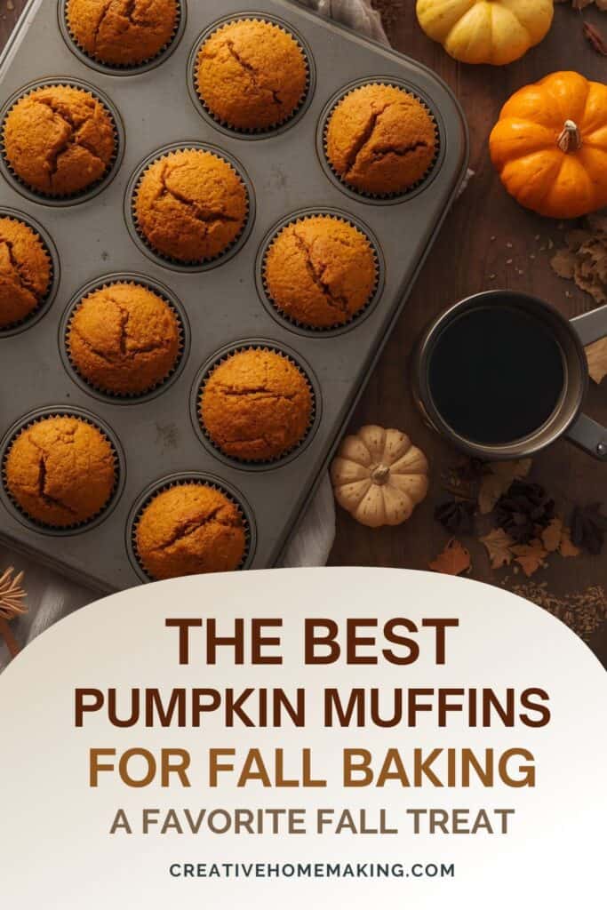 Cozy Pumpkin Muffins for Chilly Fall Days - Creative Homemaking