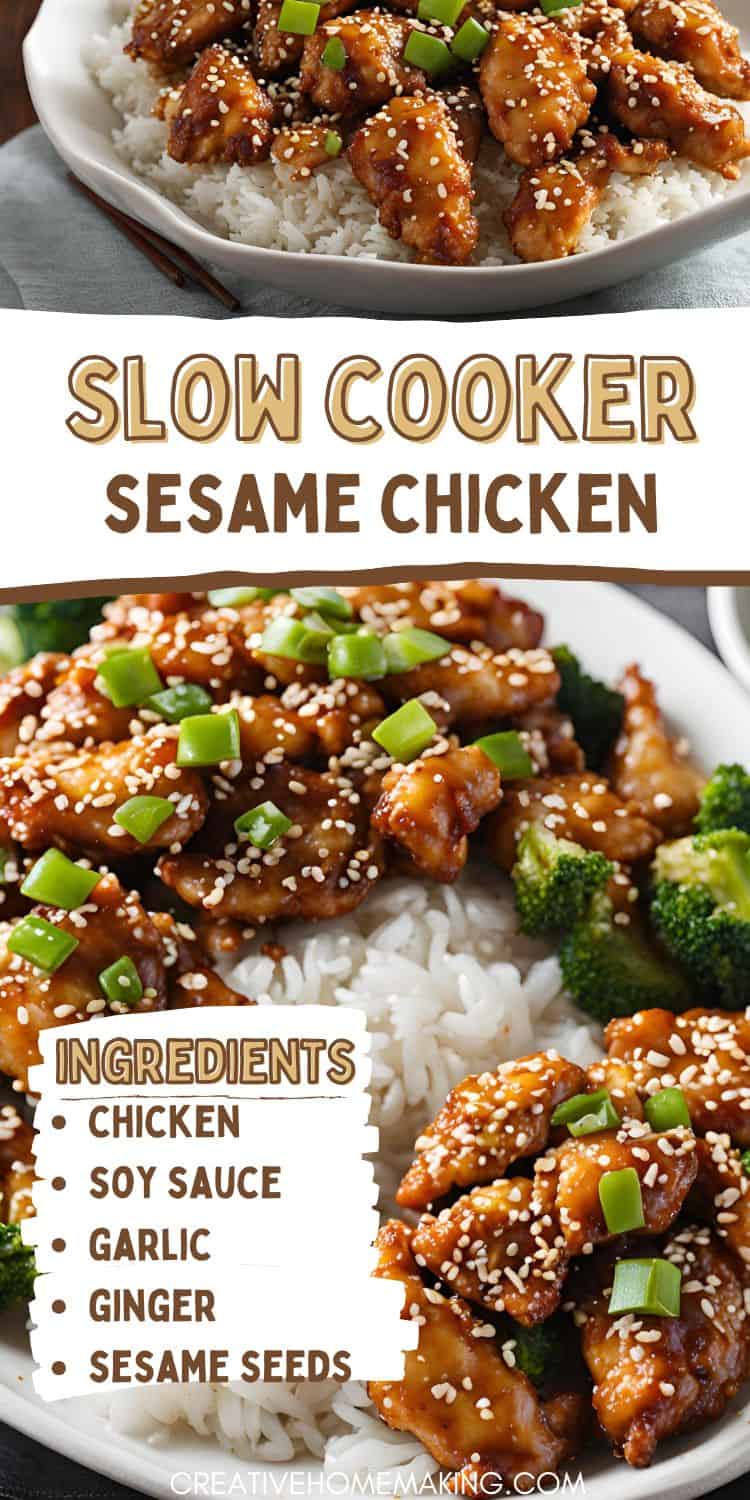 Slow Cooker Sesame Chicken: A Simple and Delicious Weeknight Dinner ...