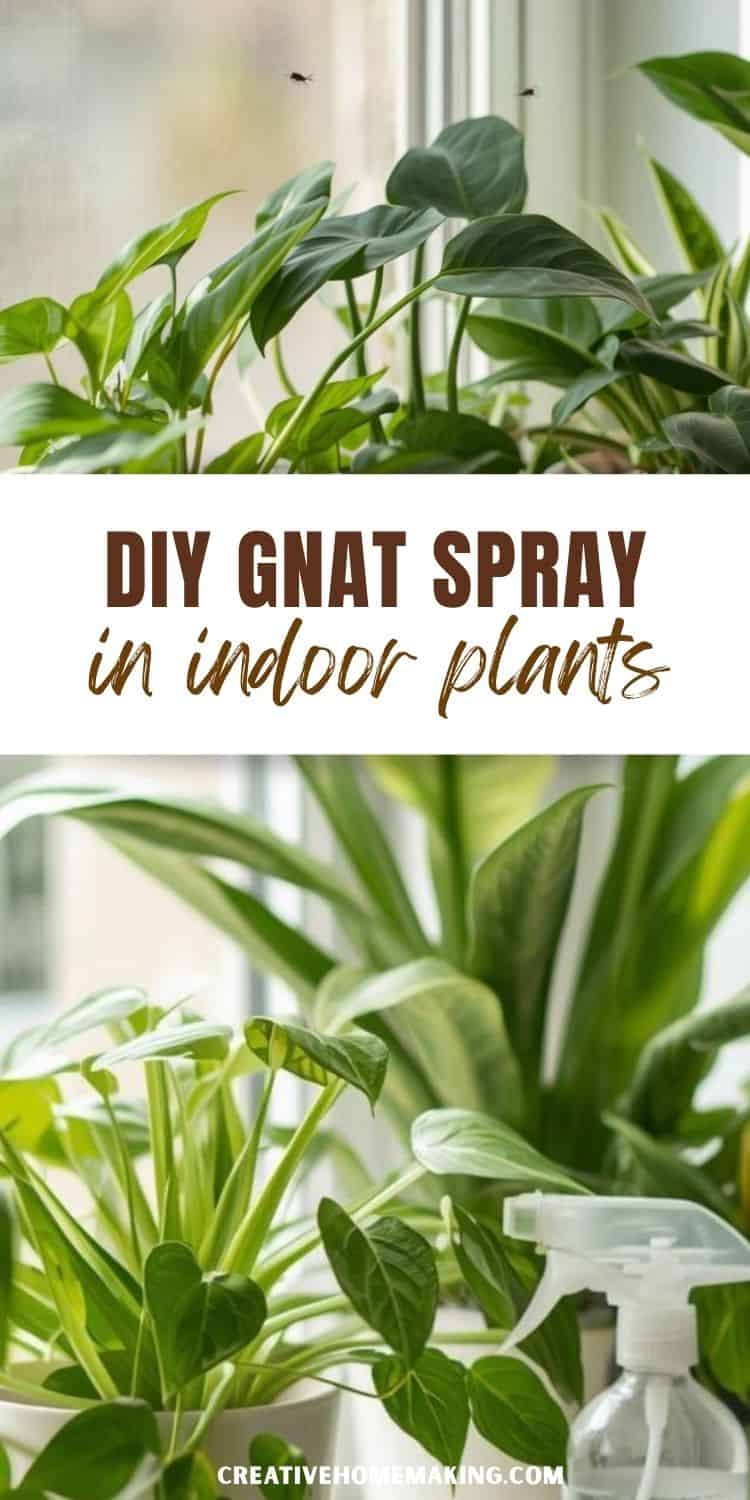 DIY Gnat Spray for Houseplants (Easy & Natural!) - Creative Homemaking
