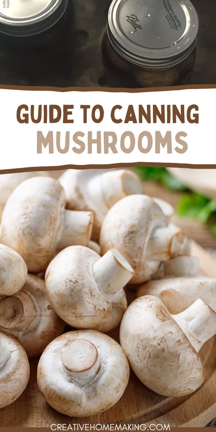 Canning Mushrooms: A Simple Guide to Preserving Flavor and Freshness ...