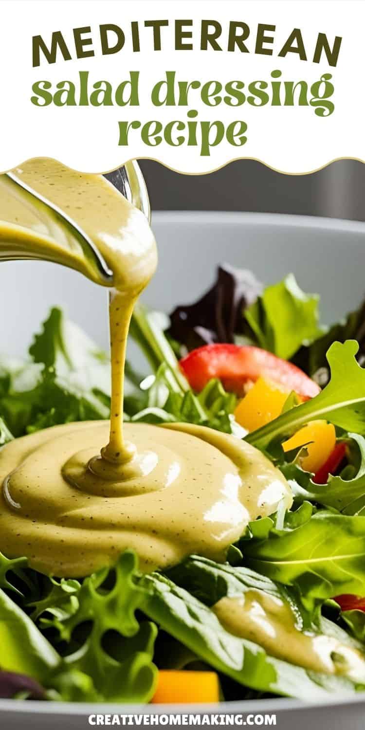 Mediterranean Salad Dressing Recipe: A Flavorful Twist for Your Salads ...