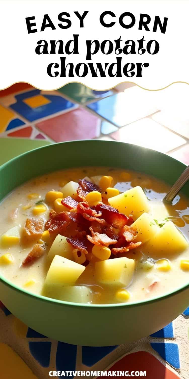 Corn and Potato Chowder Recipe Easy and Creamy Comfort Food for Any Day ...