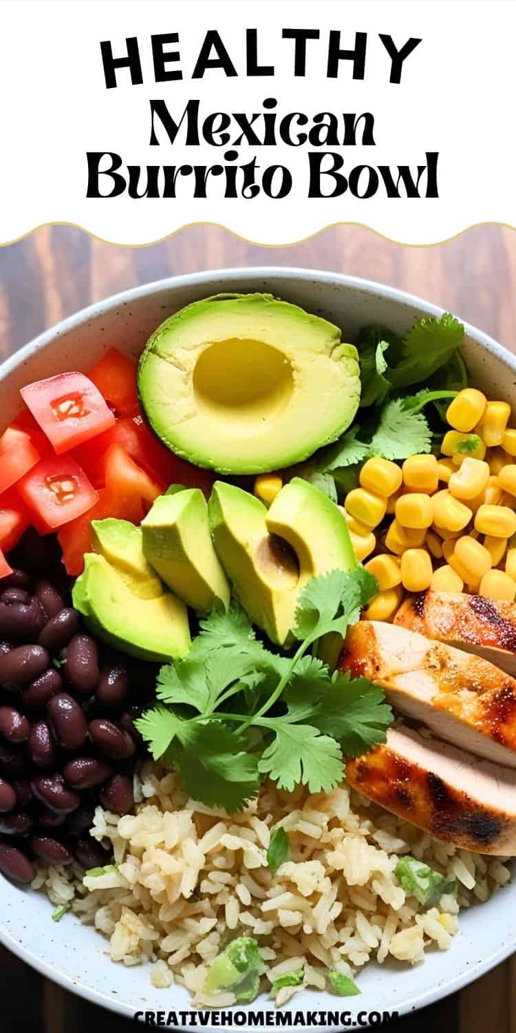 Mexican Burrito Bowl Loaded with Fresh Ingredients and Bold Spices ...