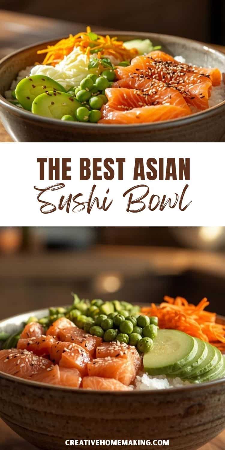 Better Than Takeout: The Best Sushi Bowl - Creative Homemaking