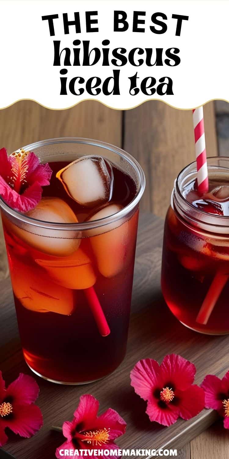 Hibiscus Iced Tea Refreshing Recipes for Hot Summer Days - Creative ...
