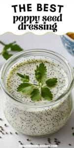 Easy Homemade Poppy Seed Dressing (Sweet & Tangy) - Creative Homemaking