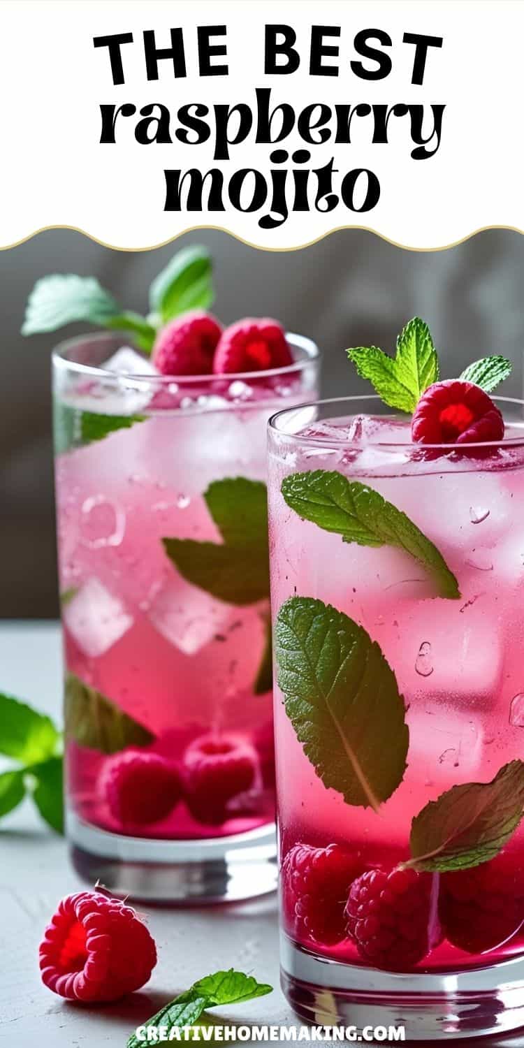 Raspberry Mojito Recipe Easy and Refreshing Summer Drink Guide ...