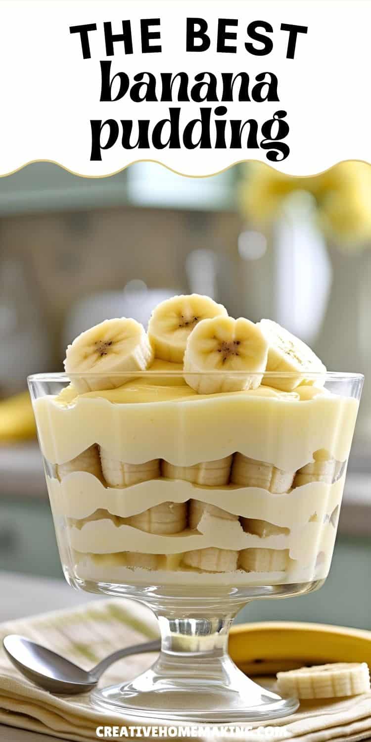 Banana Pudding Made Easy: A Deliciously Simple Recipe - Creative Homemaking