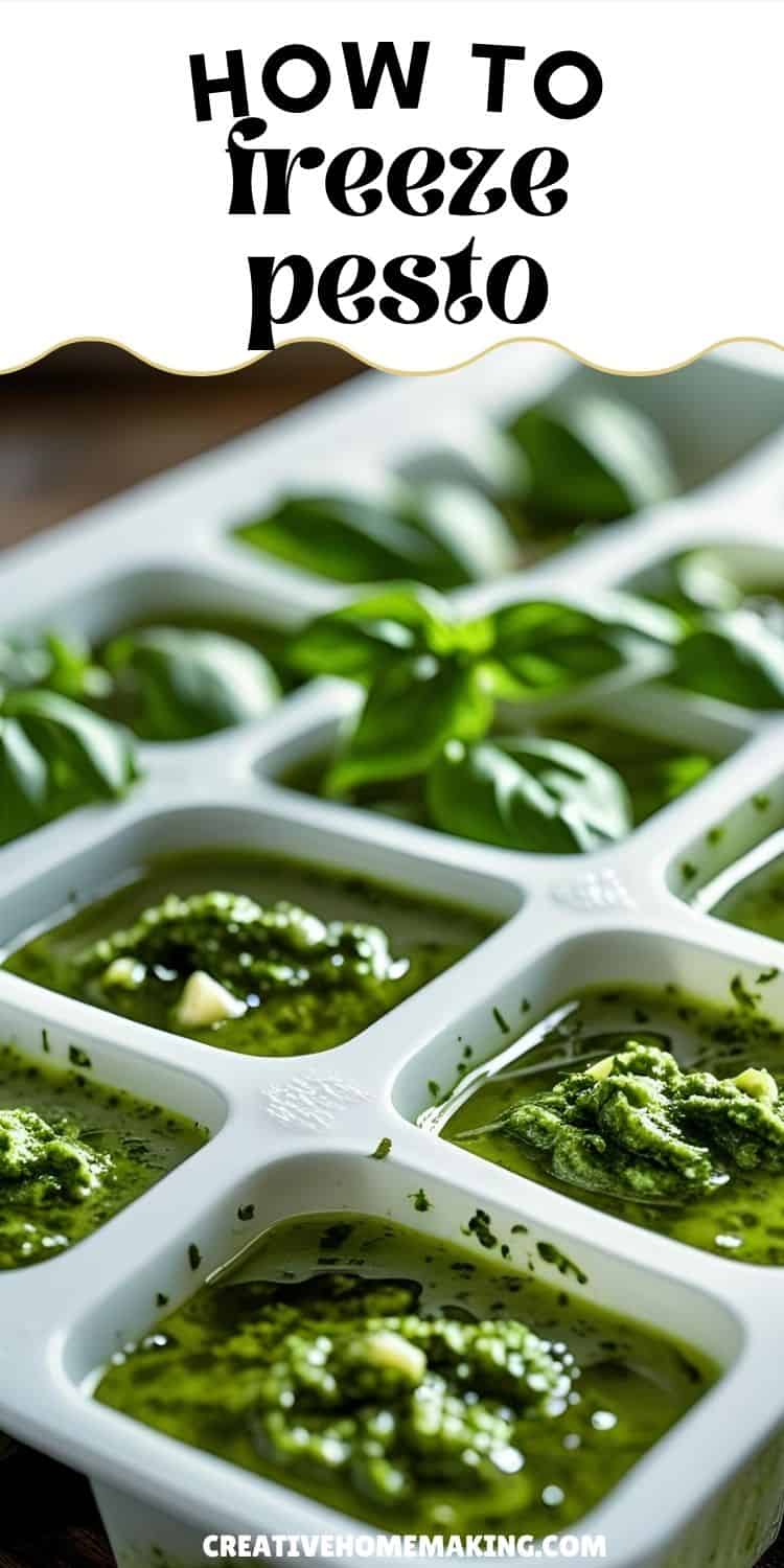 How to Freeze Pesto for Fresh Flavor Anytime - Creative Homemaking