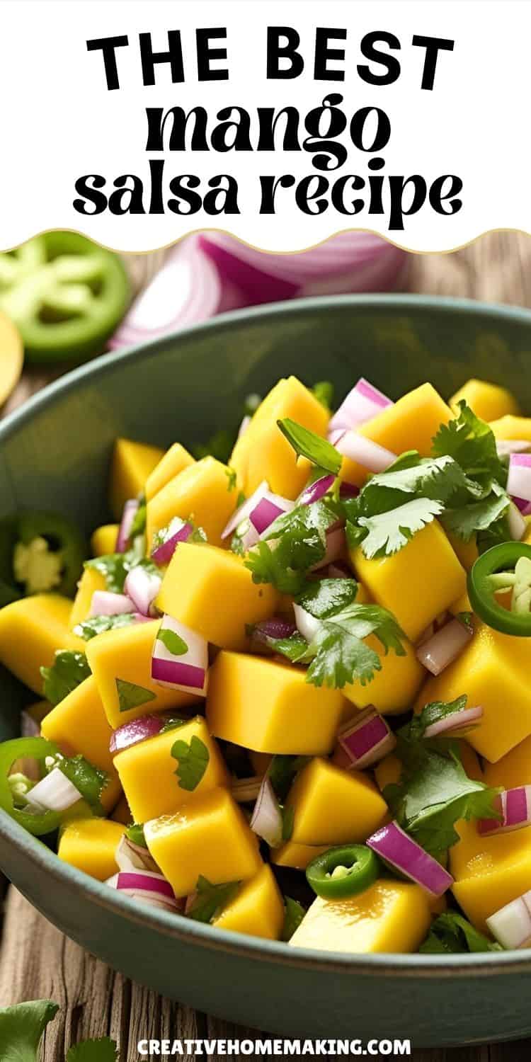 How to Make Mango Salsa – Quick & Delicious! - Creative Homemaking