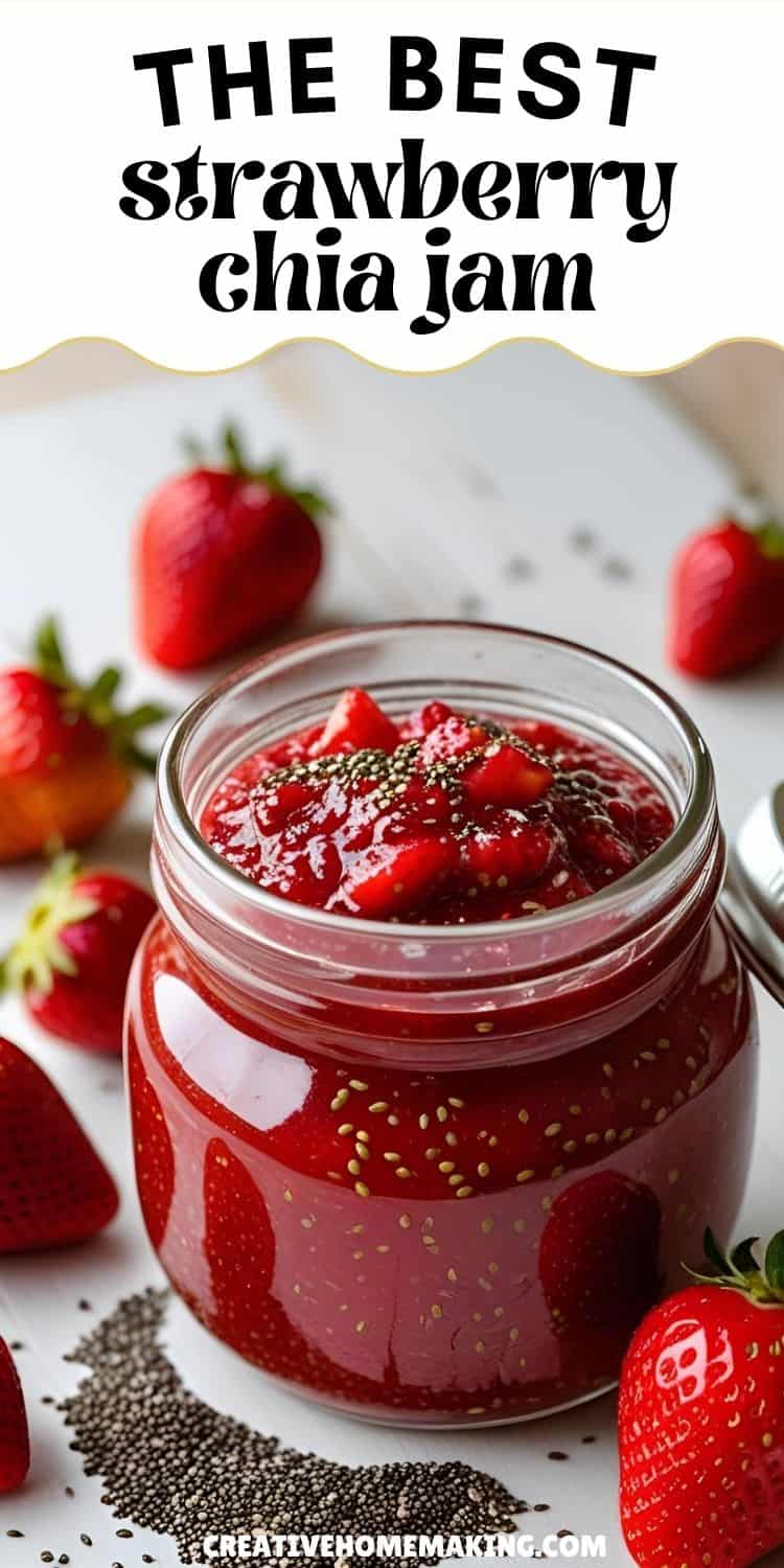 Easy Homemade Strawberry Chia Jam Recipe – No Pectin Needed! - Creative ...