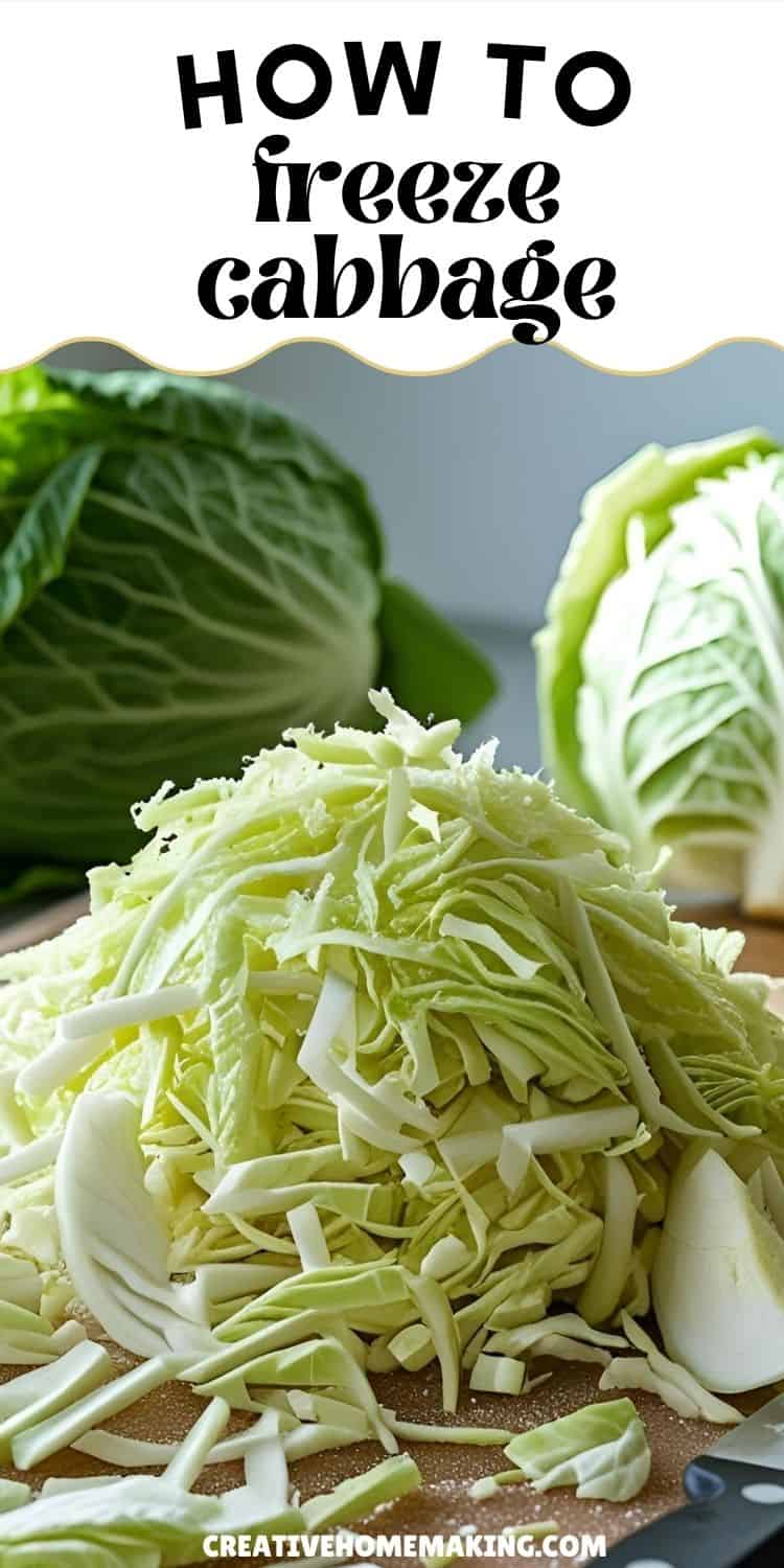 How to Freeze Cabbage Without Losing Taste or Texture - Creative Homemaking