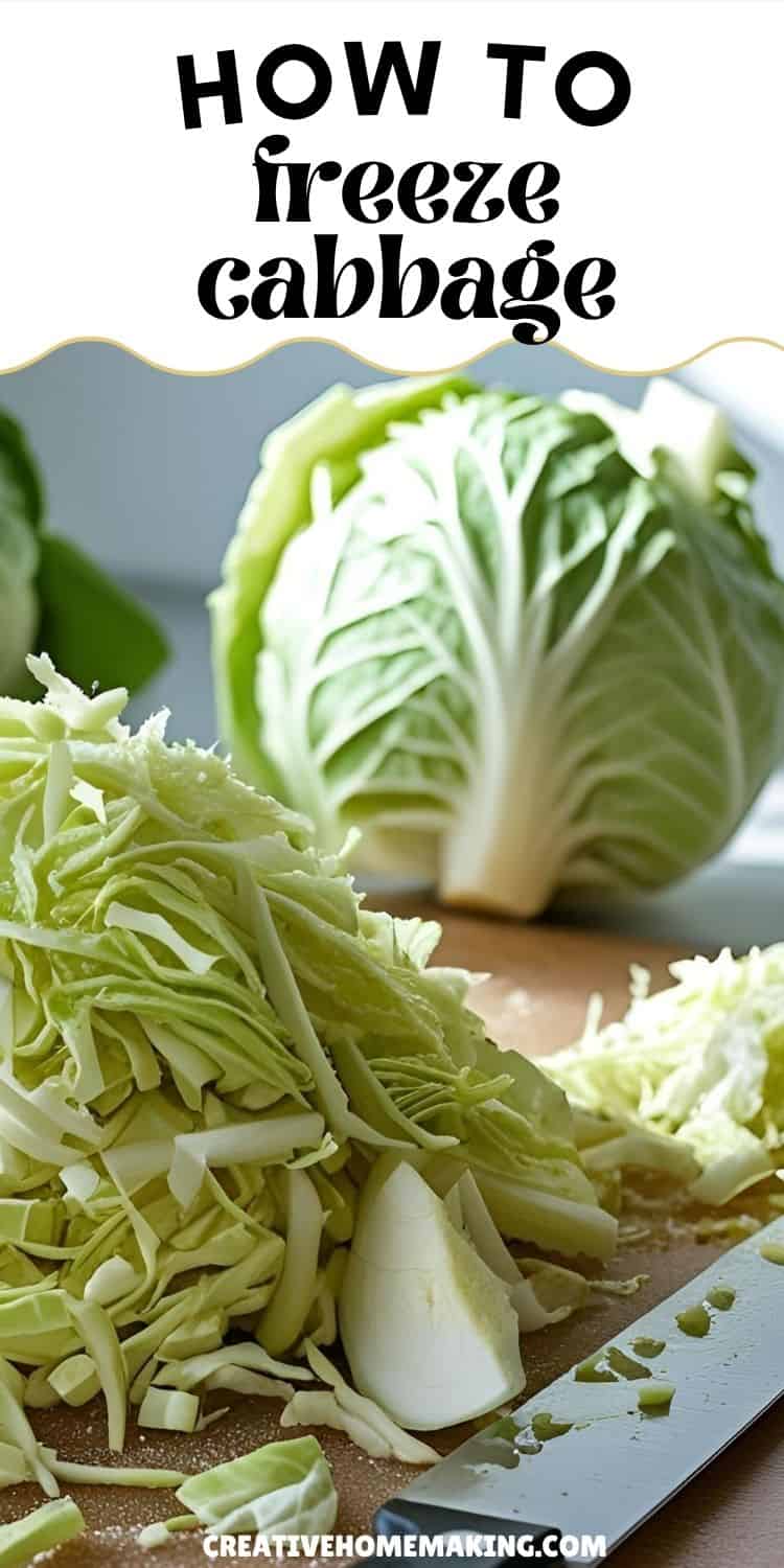 How to Freeze Cabbage Without Losing Taste or Texture - Creative Homemaking