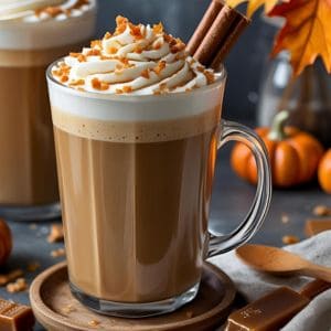 Cozy Homemade Salted Caramel Latte for Fall - Creative Homemaking
