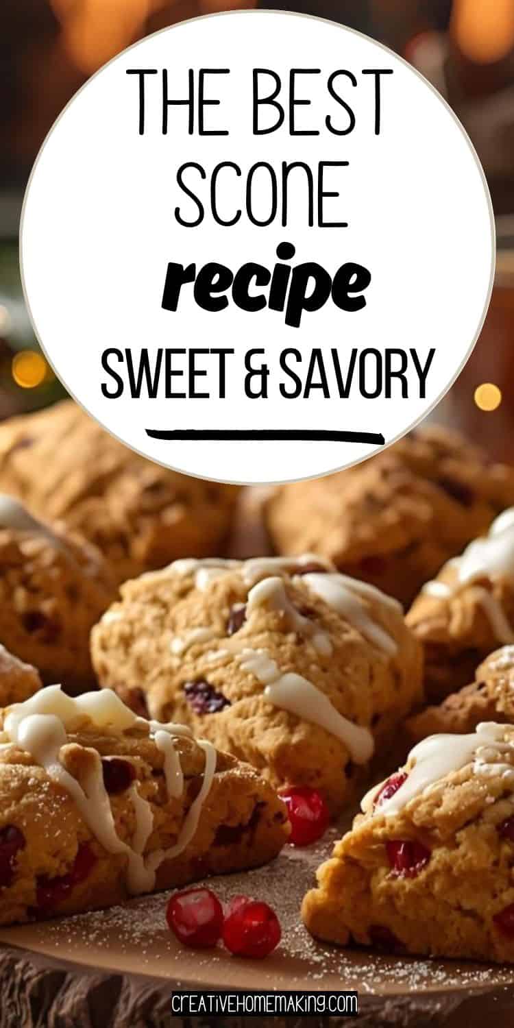 Cozy Holiday Baking: Classic Scones Recipe - Creative Homemaking