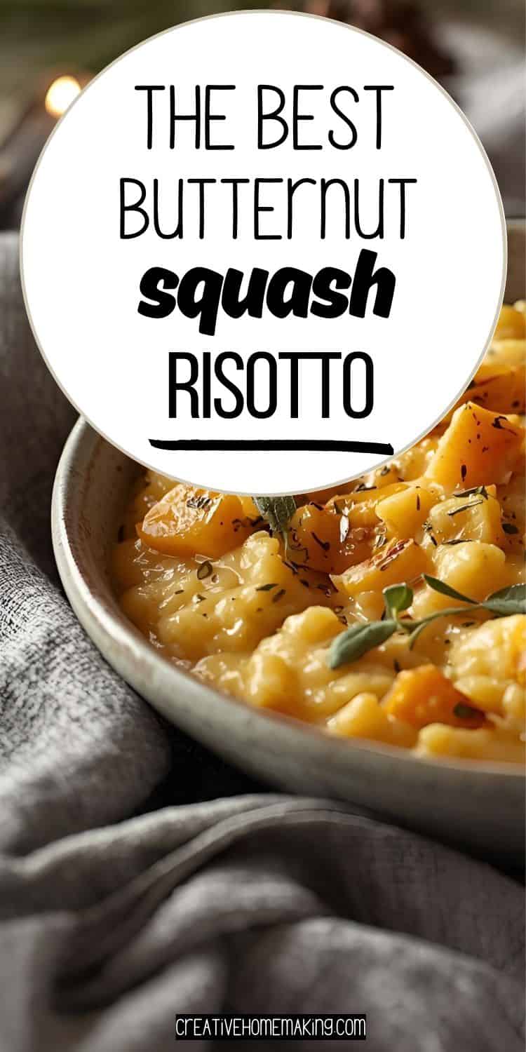 Butternut Squash Risotto – A Creamy Fall or Winter Dinner Idea ...