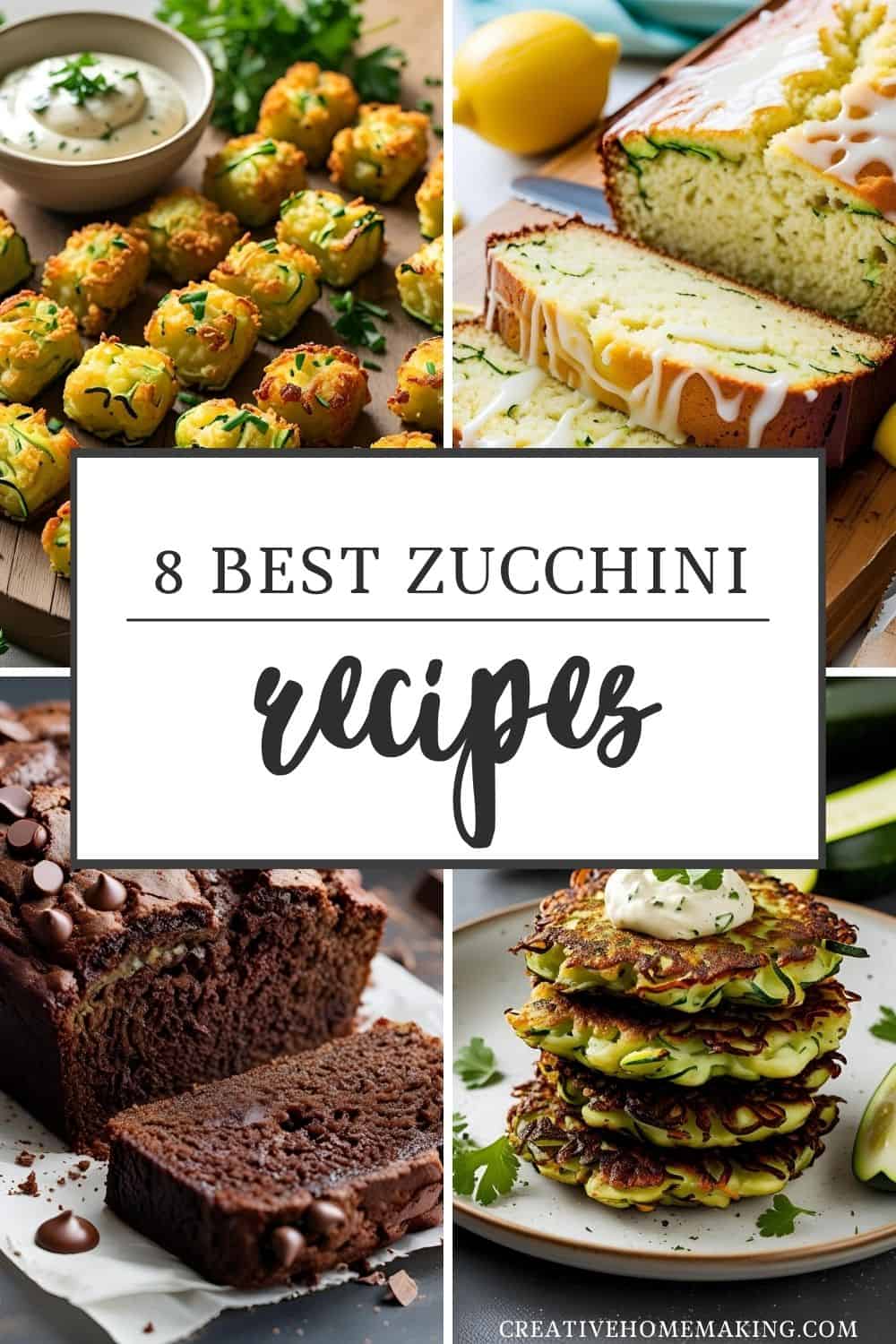 8 Must-Try Zucchini Recipes You’ll Make on Repeat - Creative Homemaking