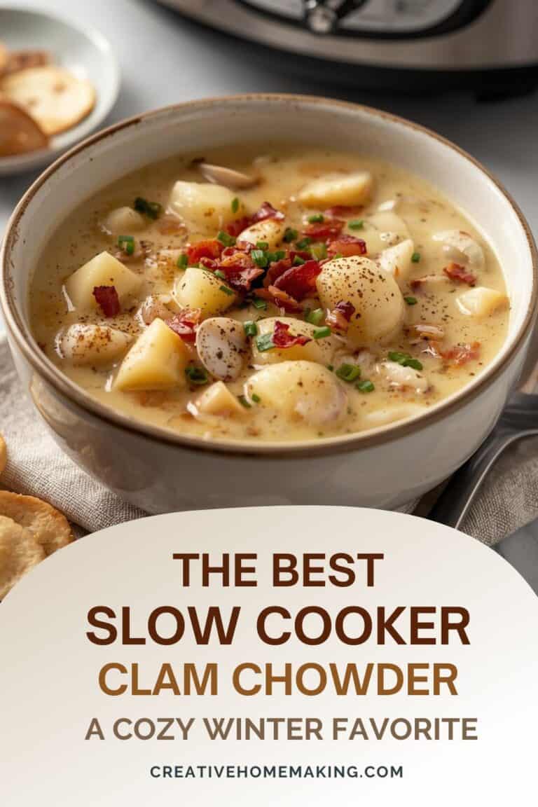 The Best Slow Cooker Clam Chowder You’ll Ever Make - Creative Homemaking