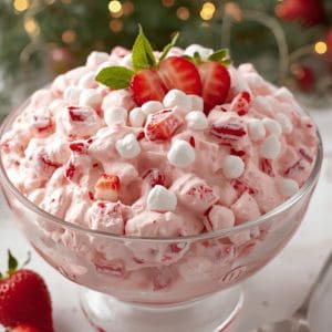 Best Strawberry Fluff Recipe for the Holidays - Creative Homemaking