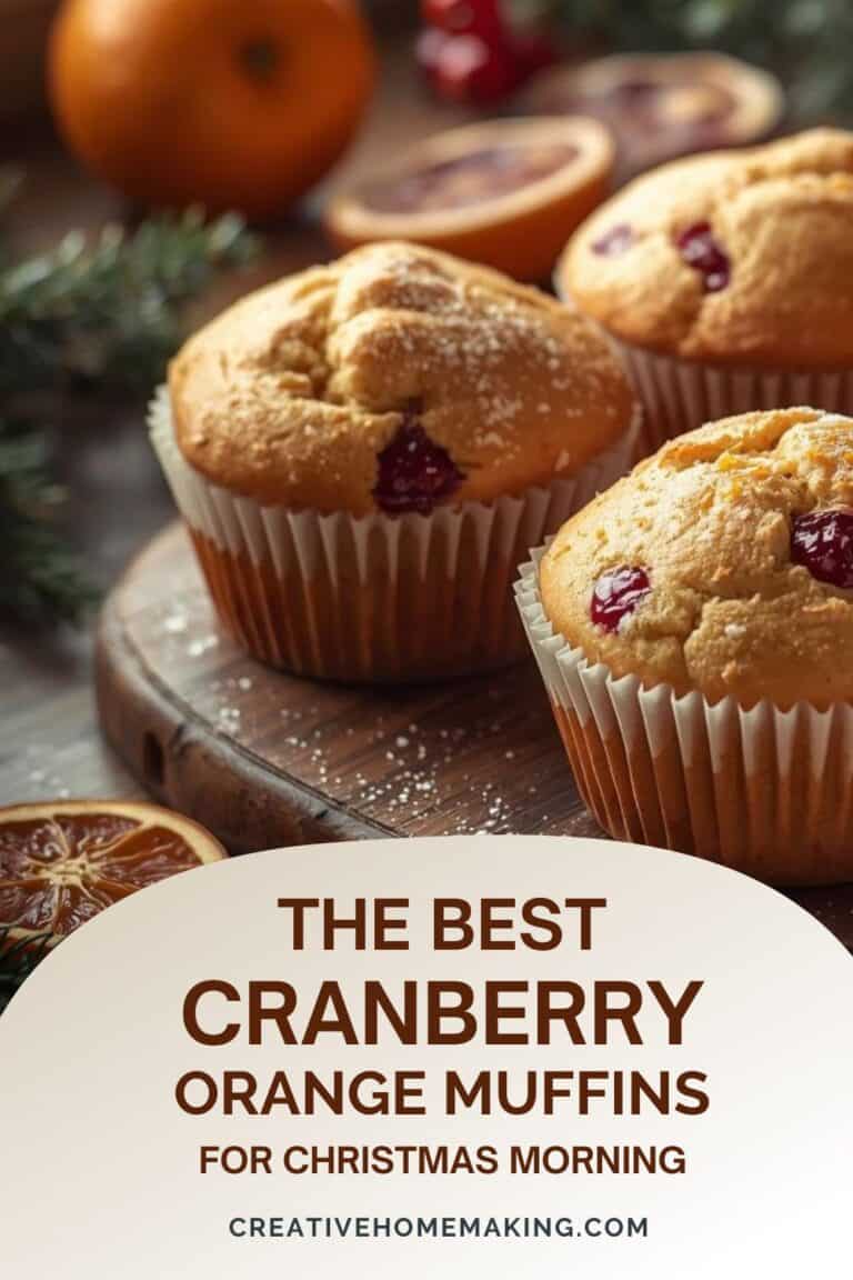 Best Ever Cranberry Orange Muffins for Christmas - Creative Homemaking
