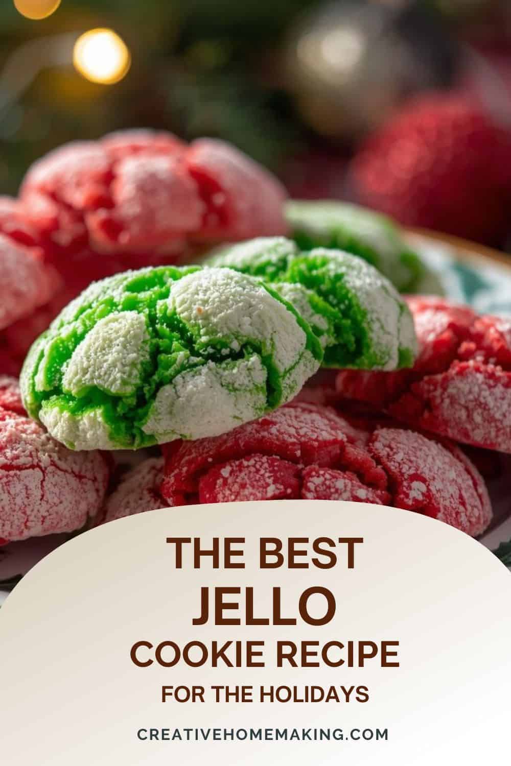 Festive Jello Cookies That Bring Holiday Joy - Creative Homemaking