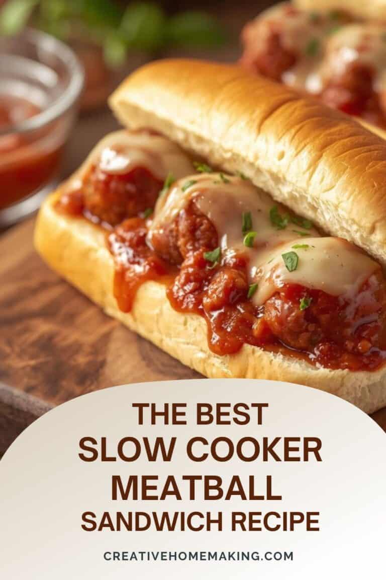 The Ultimate Slow Cooker Meatball Subs - Creative Homemaking