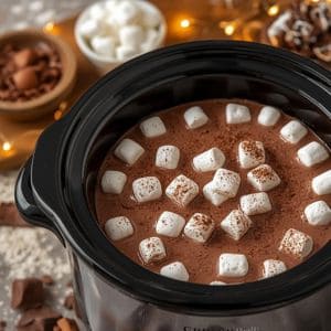 Easy Crock Pot Hot Chocolate for Cold Days - Creative Homemaking