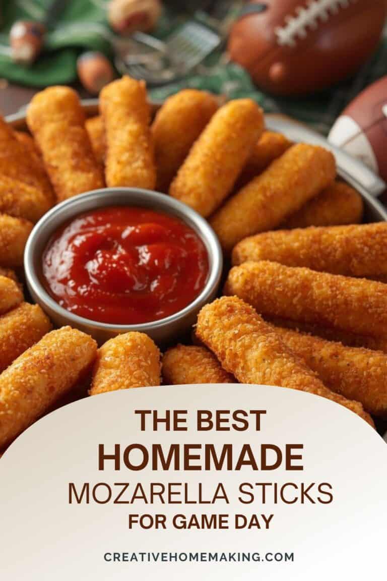 Better Than Restaurant Mozzarella Sticks - Creative Homemaking