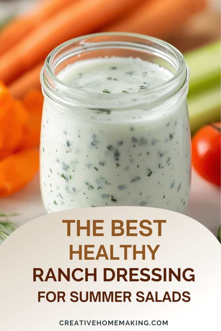 The Healthy Ranch Dressing Everyone’s Obsessed With - Creative Homemaking
